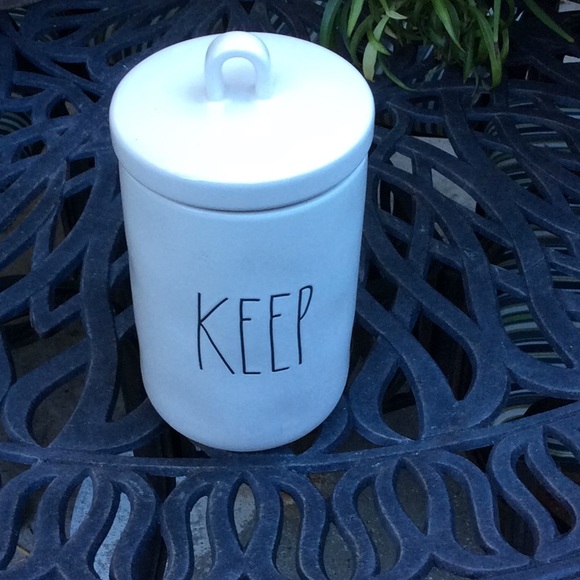 Rae Dunn | Storage & Organization | Rae Dunn Keep Canister Container ...